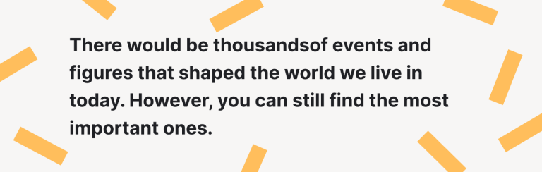 Cool History Topics: 151 Great Historical Events & Ideas