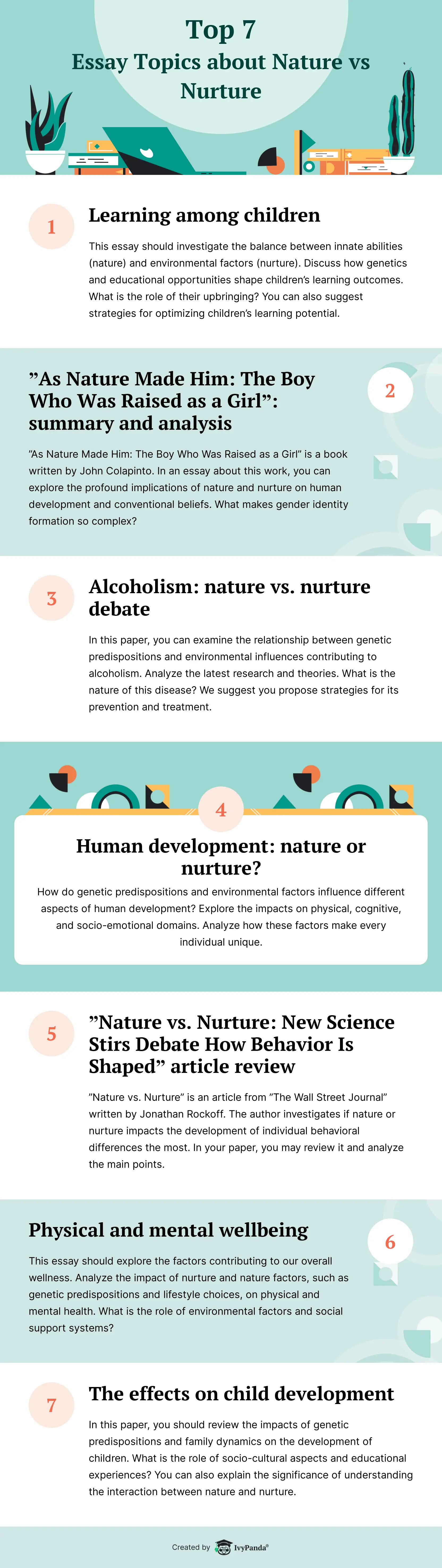 79 Nurture vs Nature Topics to Write about & Essay Samples | IvyPanda®